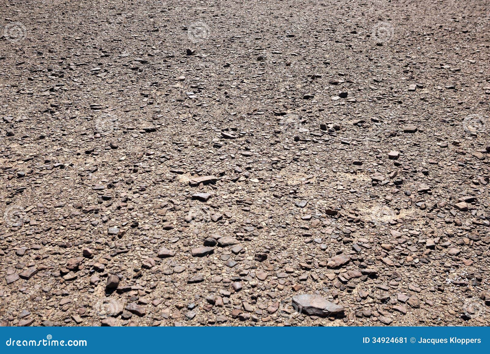 Dry Rocky Desert Landscape in Namibia Stock Image - Image of drought ...