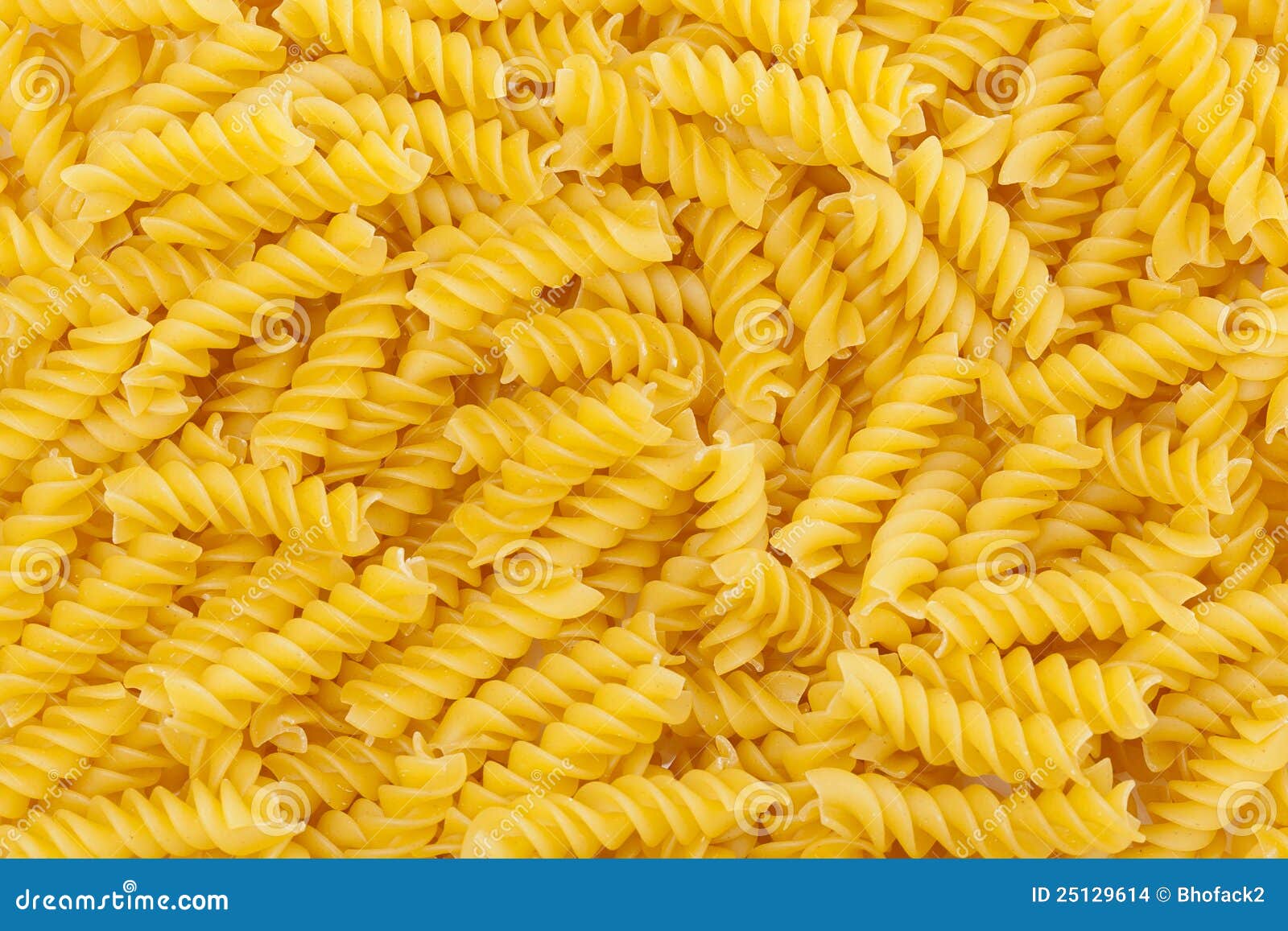 Dry rotini pasta stock photo. Image of yellow, cooking - 25129614
