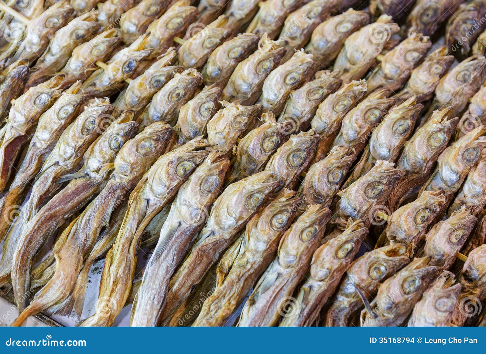 Dry salt fish stock photo. Image of chinese, salt, salty - 35168794