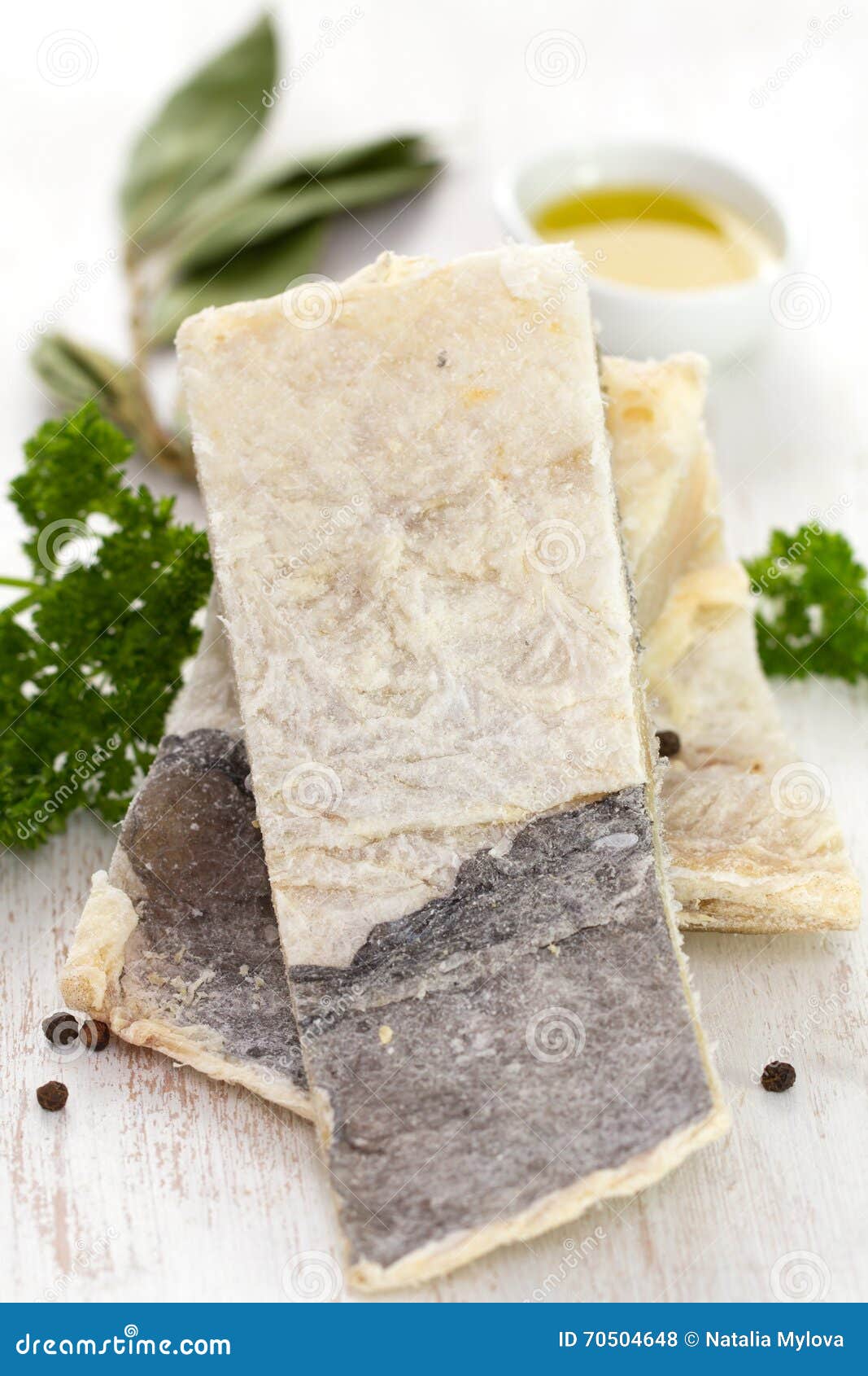 Dry salted cod fish stock photo. Image of codfish, background - 70504648