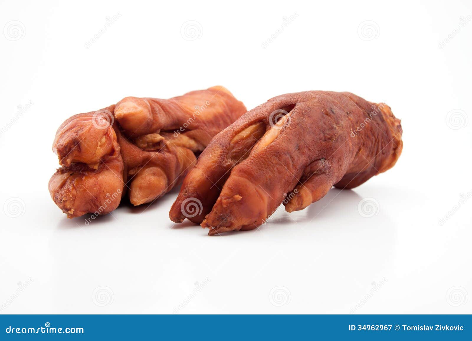 Dry smoked pork trotters stock image. Image of foot, hoof - 34962967