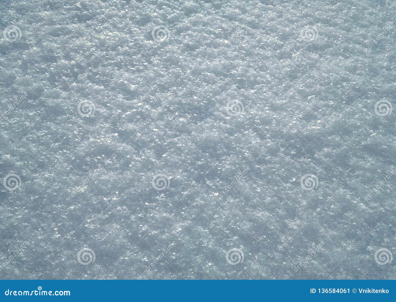 Dry Snow Covers the Surface Stock Image - Image of detail, winter ...