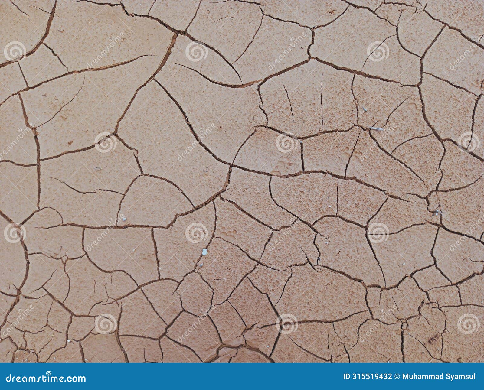 Dry Soil Looks Like Natural Cracks Giving the Impression of Dryness on ...