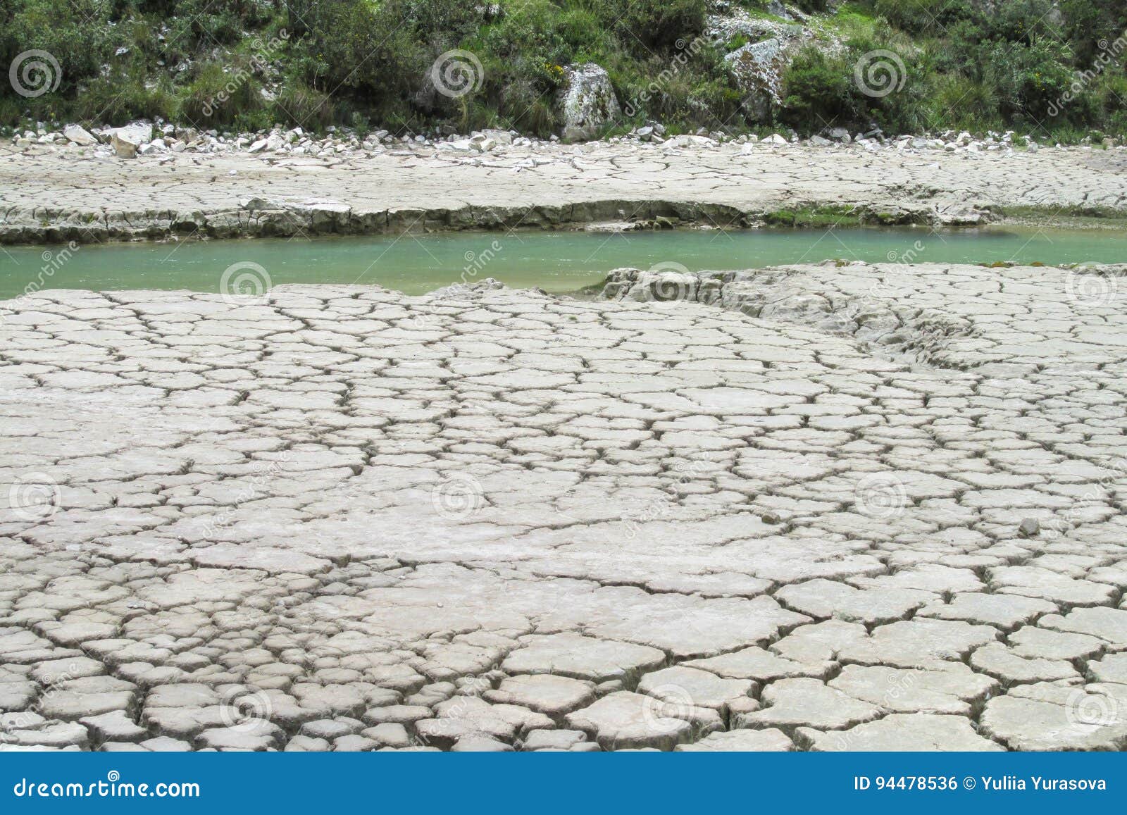 Dry Soil Texture on the River Bank Stock Photo - Image of clay, cracked ...