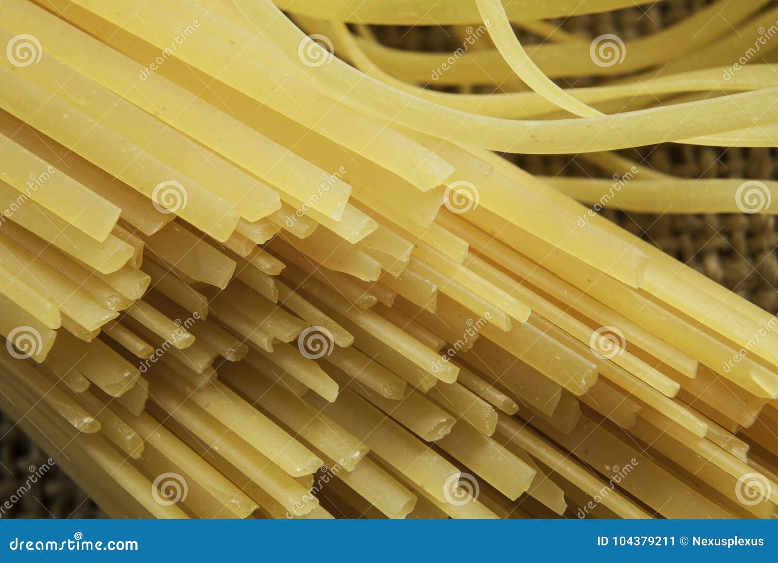 Close of yellow pasta stock image. Image of ready, gold - 104379211