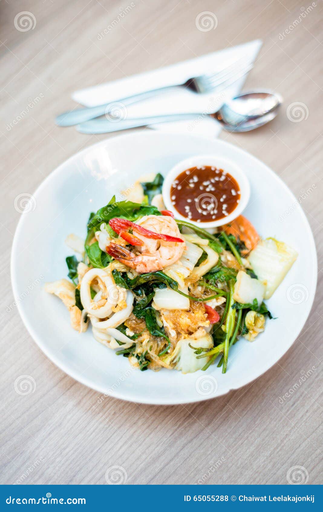 Dry suki stir fried. stock photo. Image of popular, asian - 65055288