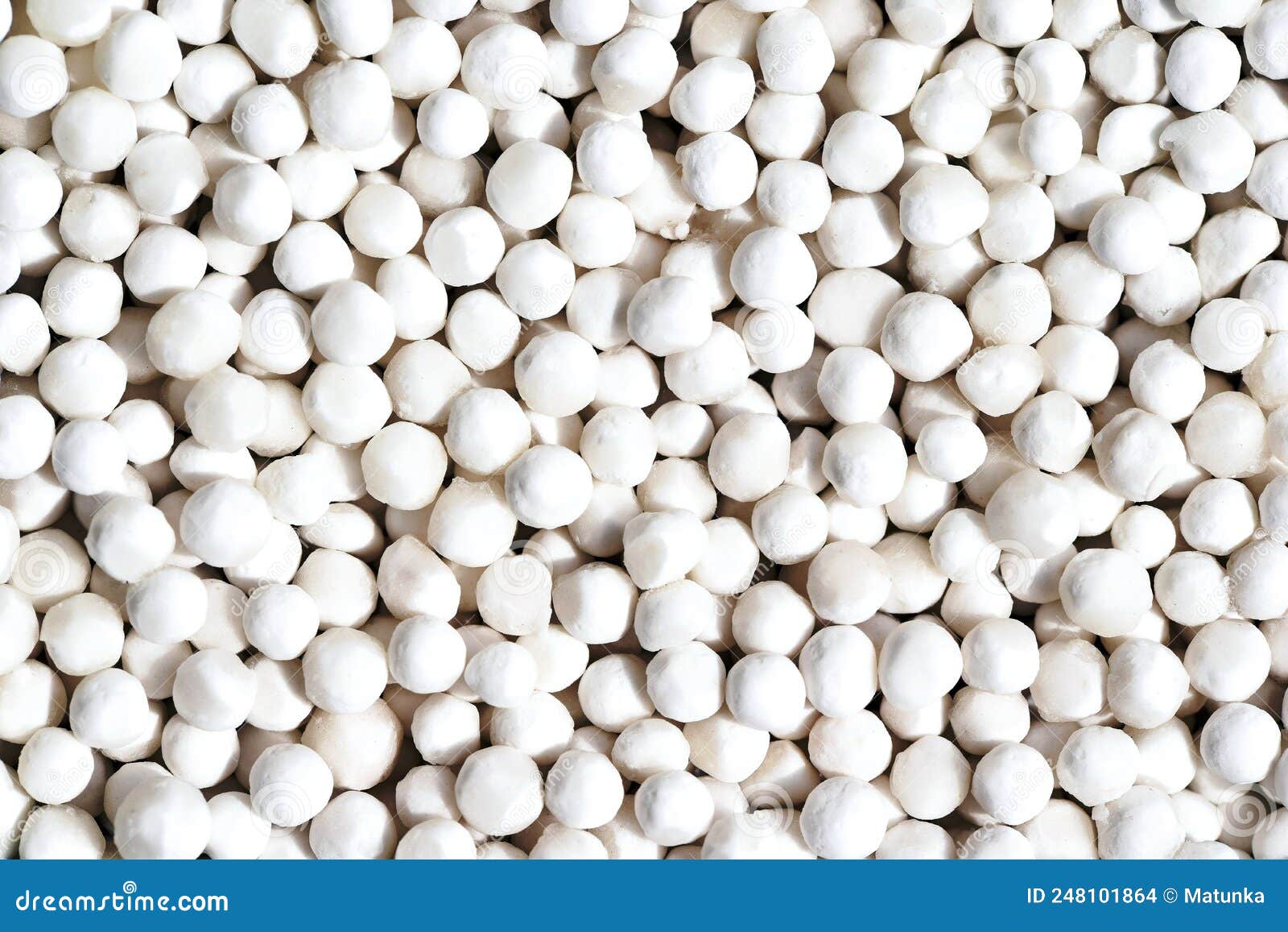 Dry Tapioca Pearls Close Up Stock Photo - Image of organic, pudding ...