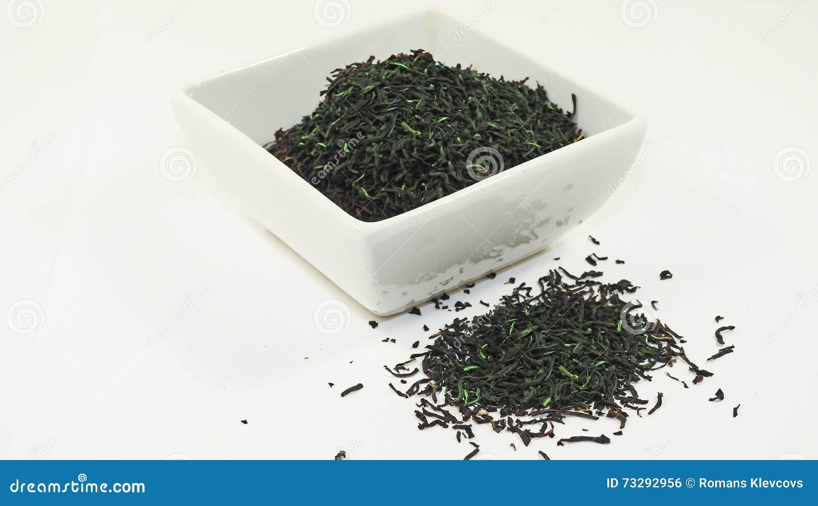 Dry Tea stock photo. Image of ceylon, drink, green, macro - 73292956