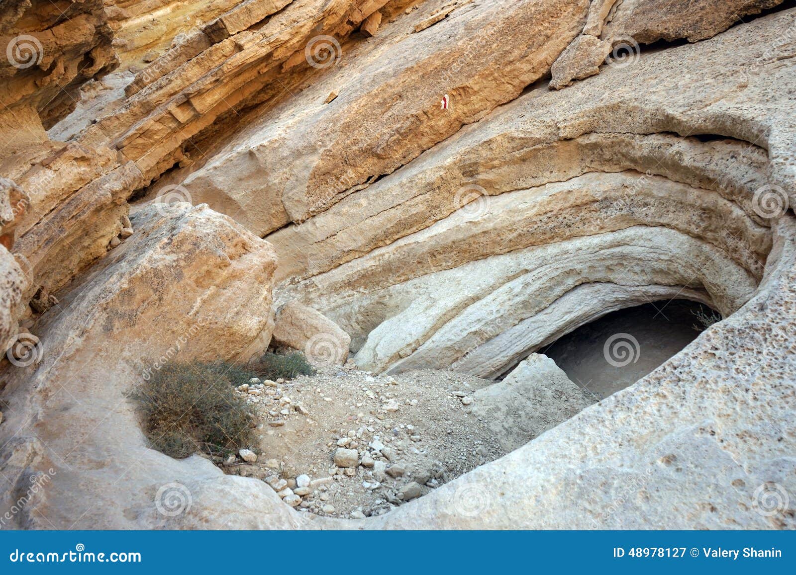 Dry waterfall stock image. Image of eroded, nature, waterfall - 48978127