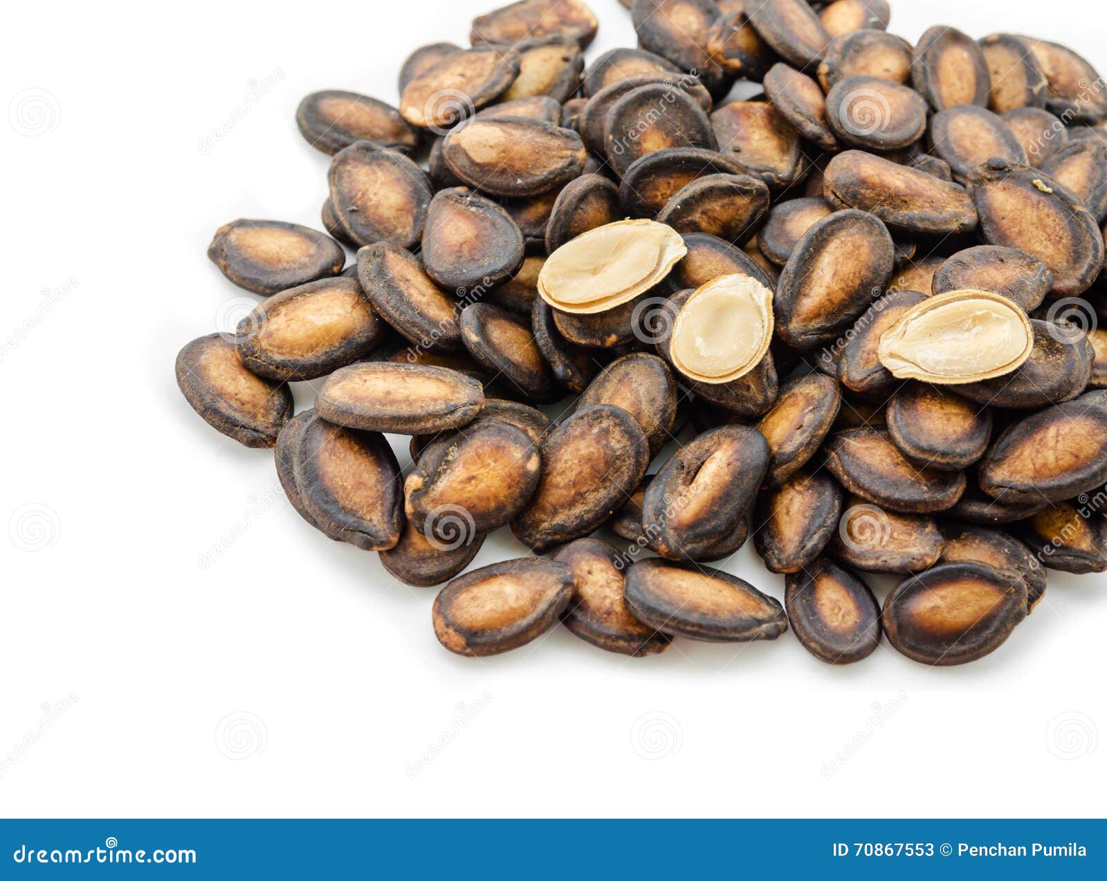 Dry watermelon seeds. stock image. Image of shape, dried - 70867553