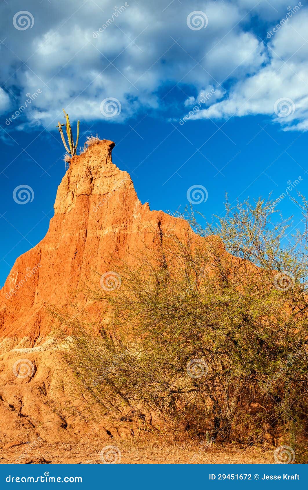 Dry Weathered Rock Formation Stock Photo - Image of pillar, outdoor ...