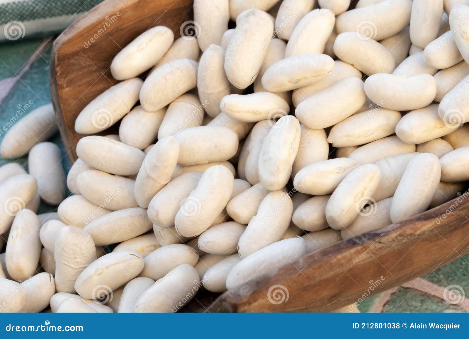 Dry white beans stock photo. Image of dehydrated, bean - 212801038