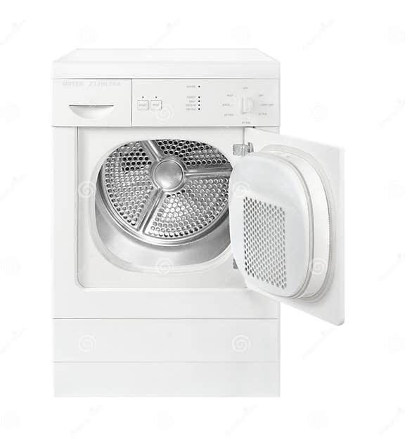 Dryer stock photo. Image of cutout, drying, machine, isolated - 37470064