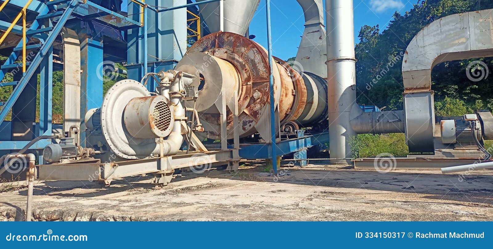 Dryer Unit System for Drying and Heating Process of Materials for Hot ...