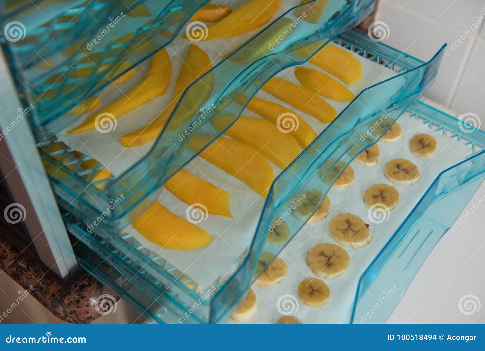 Drying Fruits in the Drying Machine Stock Photo - Image of diet, slices ...