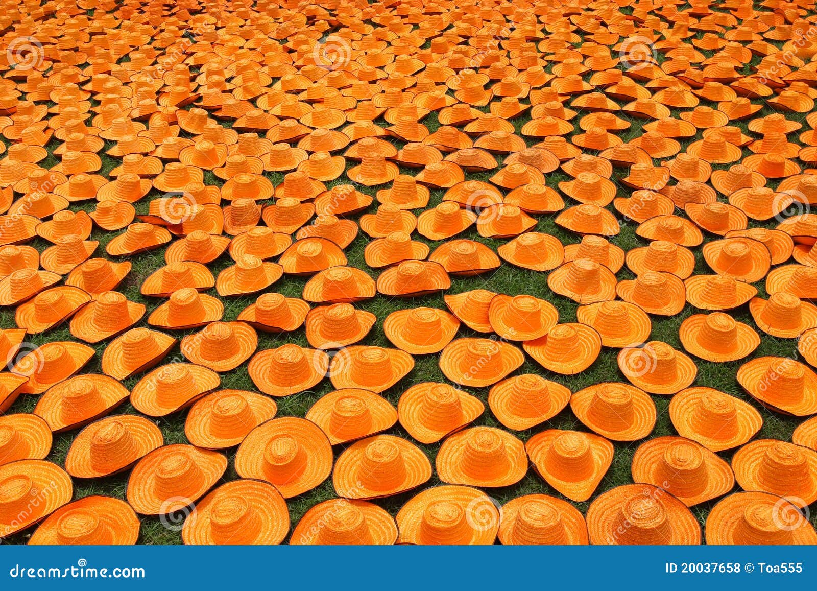 Drying a lot of hats stock photo. Image of thai, drying - 20037658