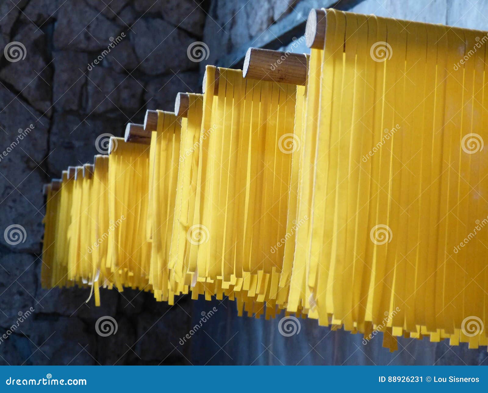 Drying Pasta stock image. Image of ingredient, close - 88926231