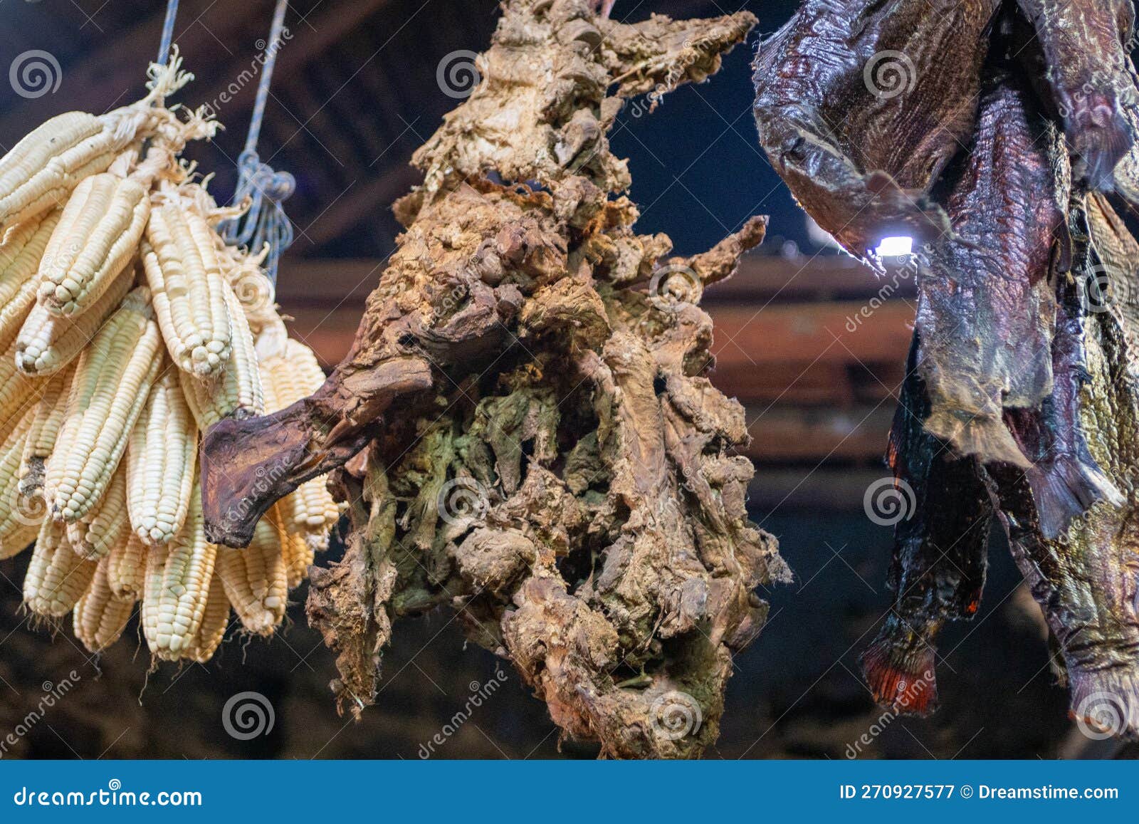 Drying Peruvian Food stock image. Image of andean, family - 270927577