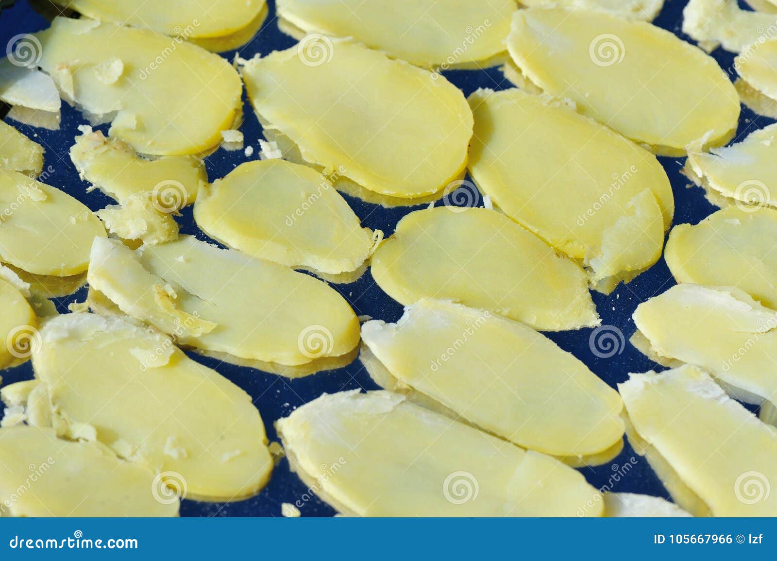 Drying potato in sunshine stock photo. Image of vegetable - 105667966