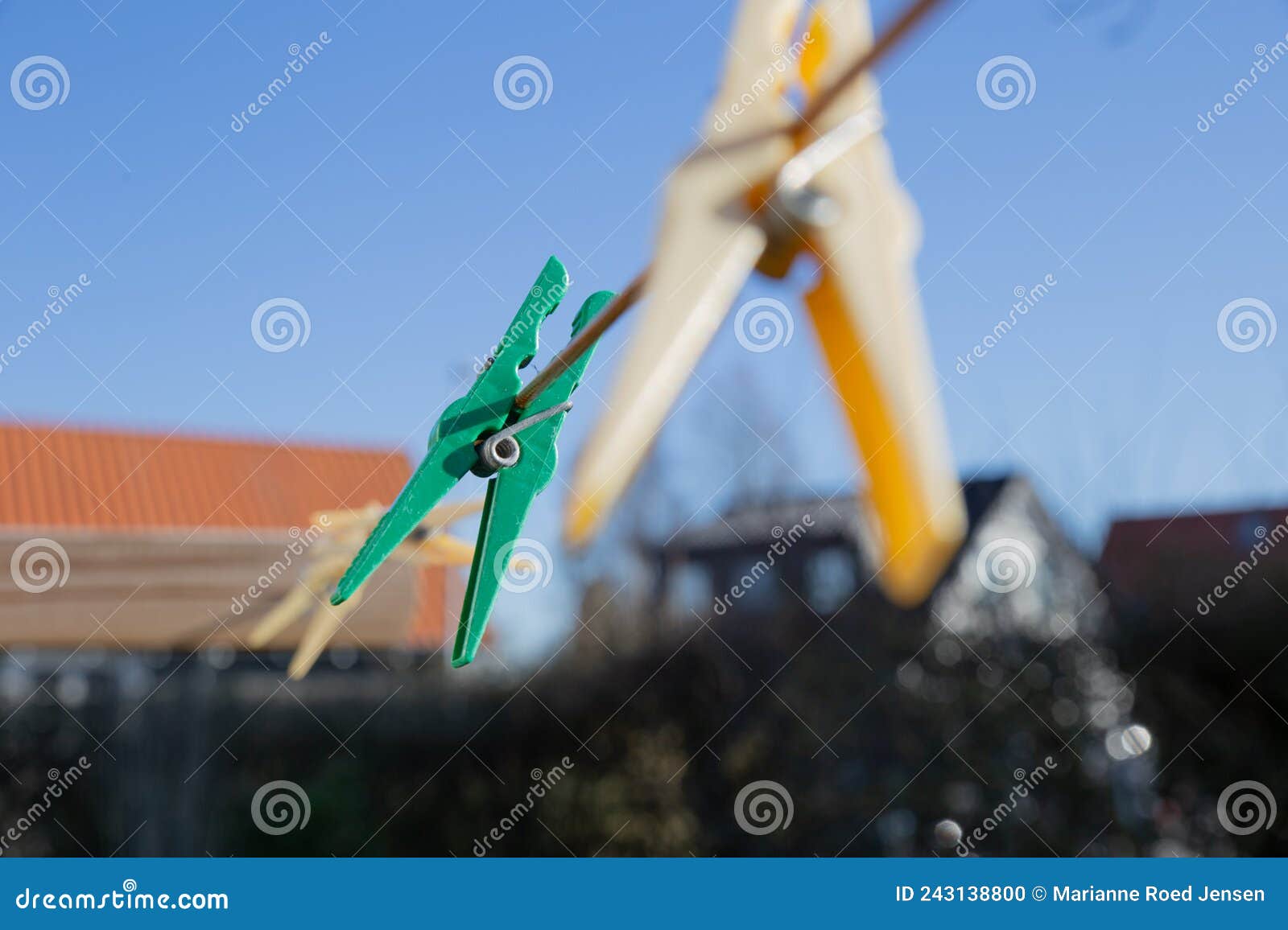 The Drying Rack in the Spring Stock Photo - Image of shot, danish ...