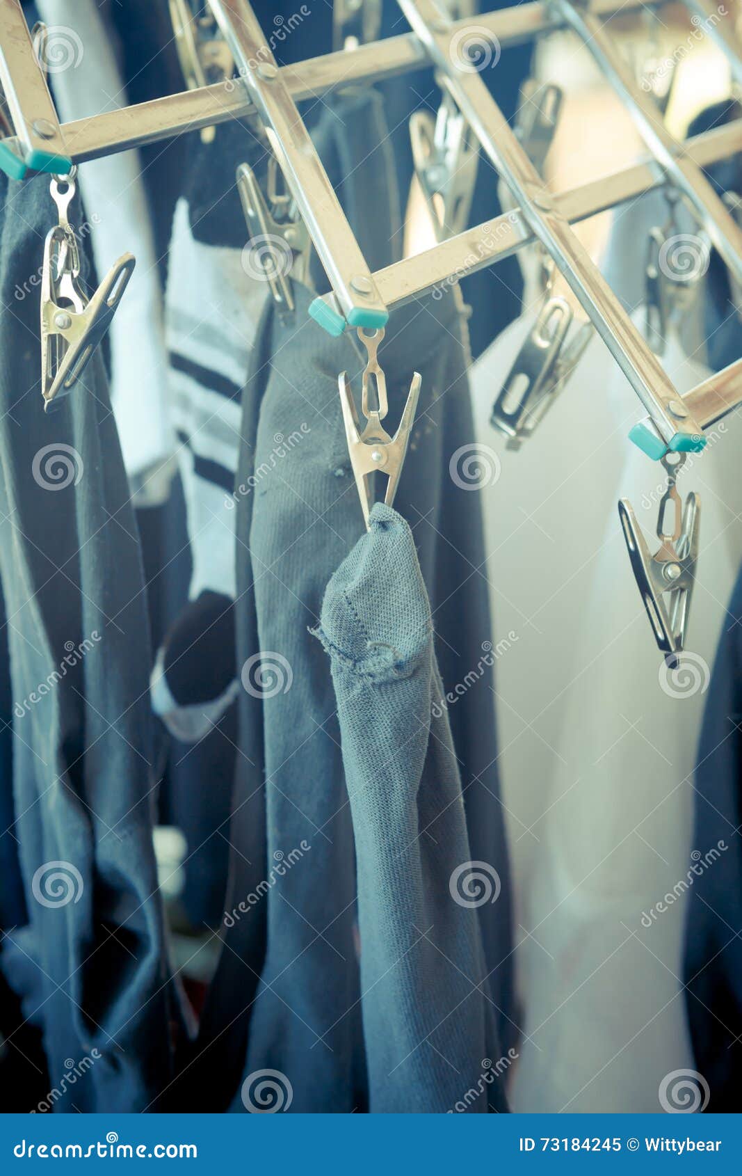 Drying Socks on Washing Line Stock Image - Image of wash, laundry: 73184245