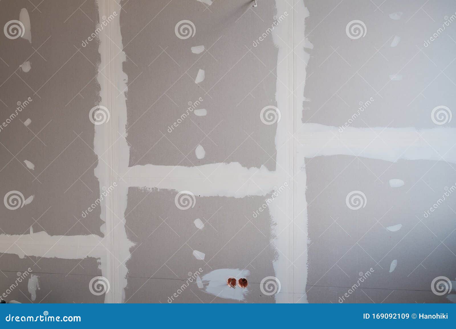 Drywall Background during Flat Renovation - Dry Wall Room Renovation ...