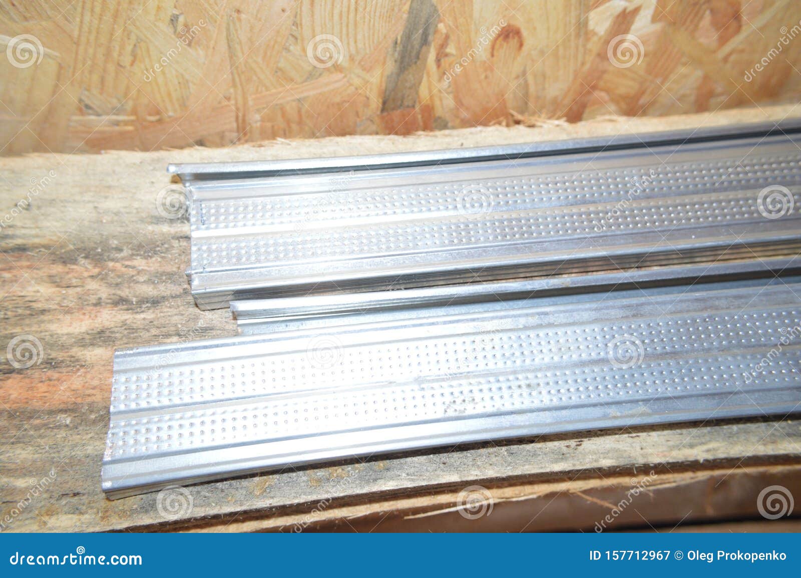 Drywall Installation Materials and Elements Stock Image - Image of ...