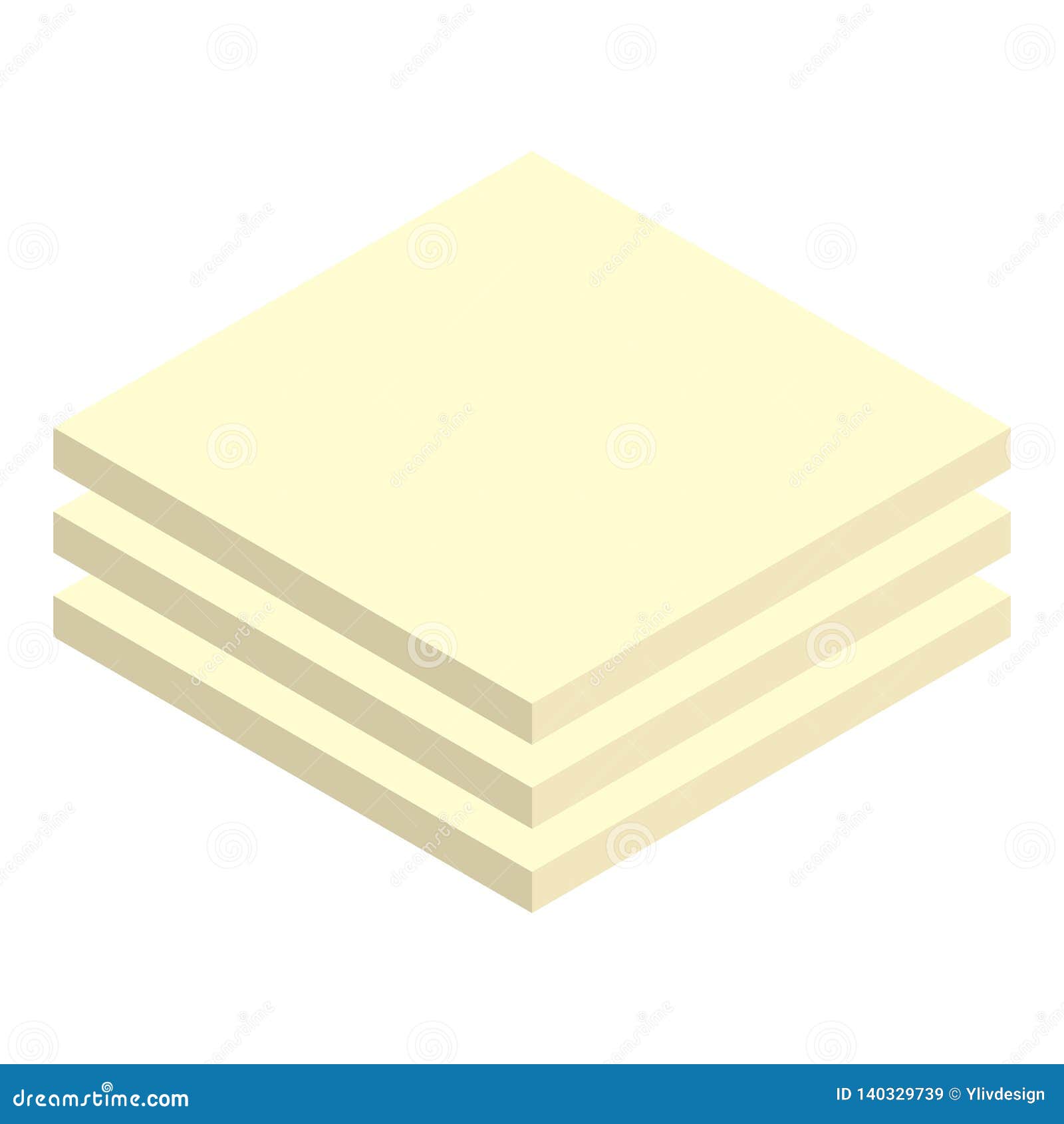 Drywall Panel Icon, Isometric Style Stock Vector - Illustration of ...