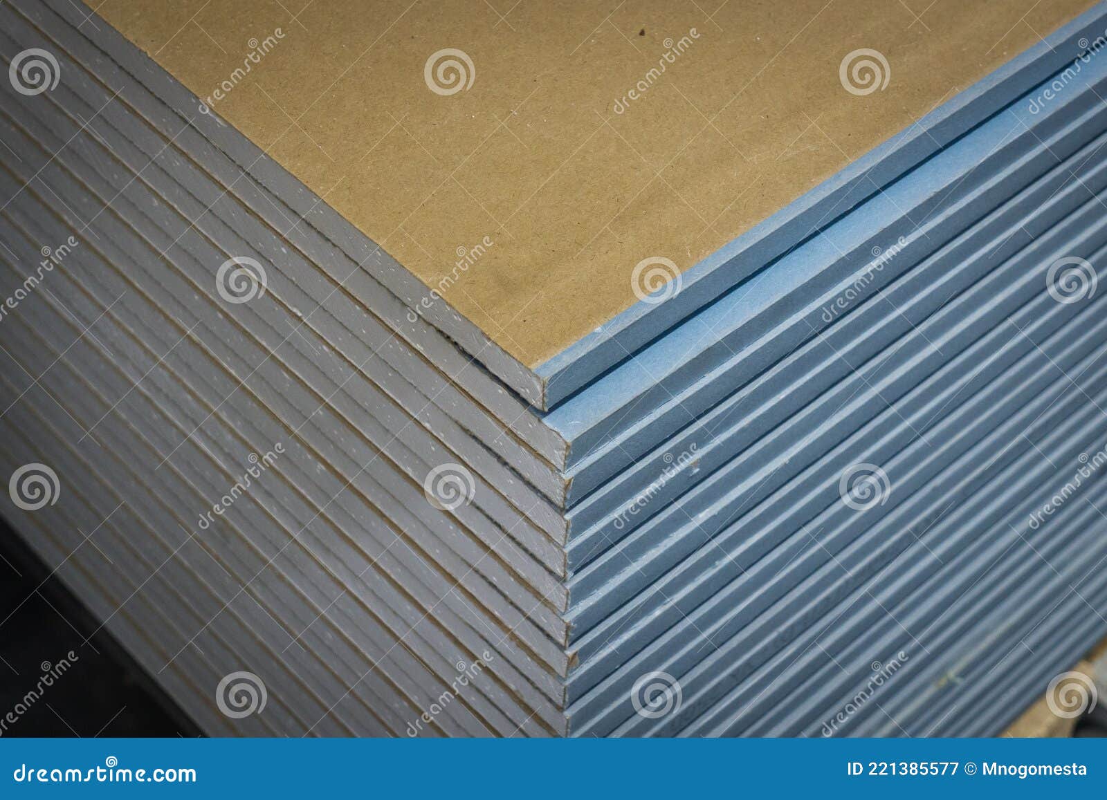 Drywall Stack in a Hardware Store. Construction Material Stock Image ...