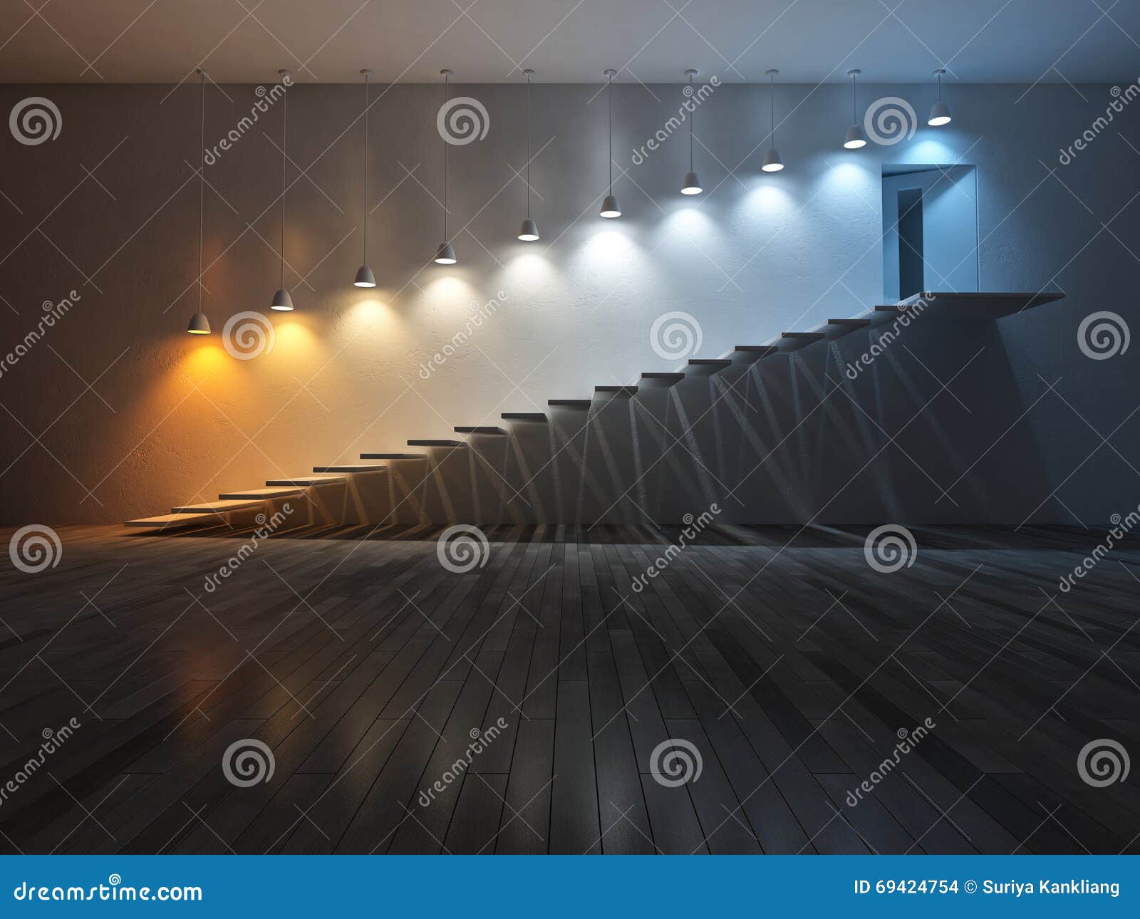 3Ds Color Temperature Scale Stock Photo - Image of lighting, source ...