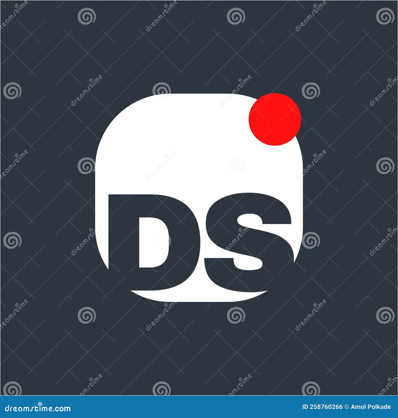 DS Company Name Initial Letters Monogram. DS Vector Icon Stock Vector ...