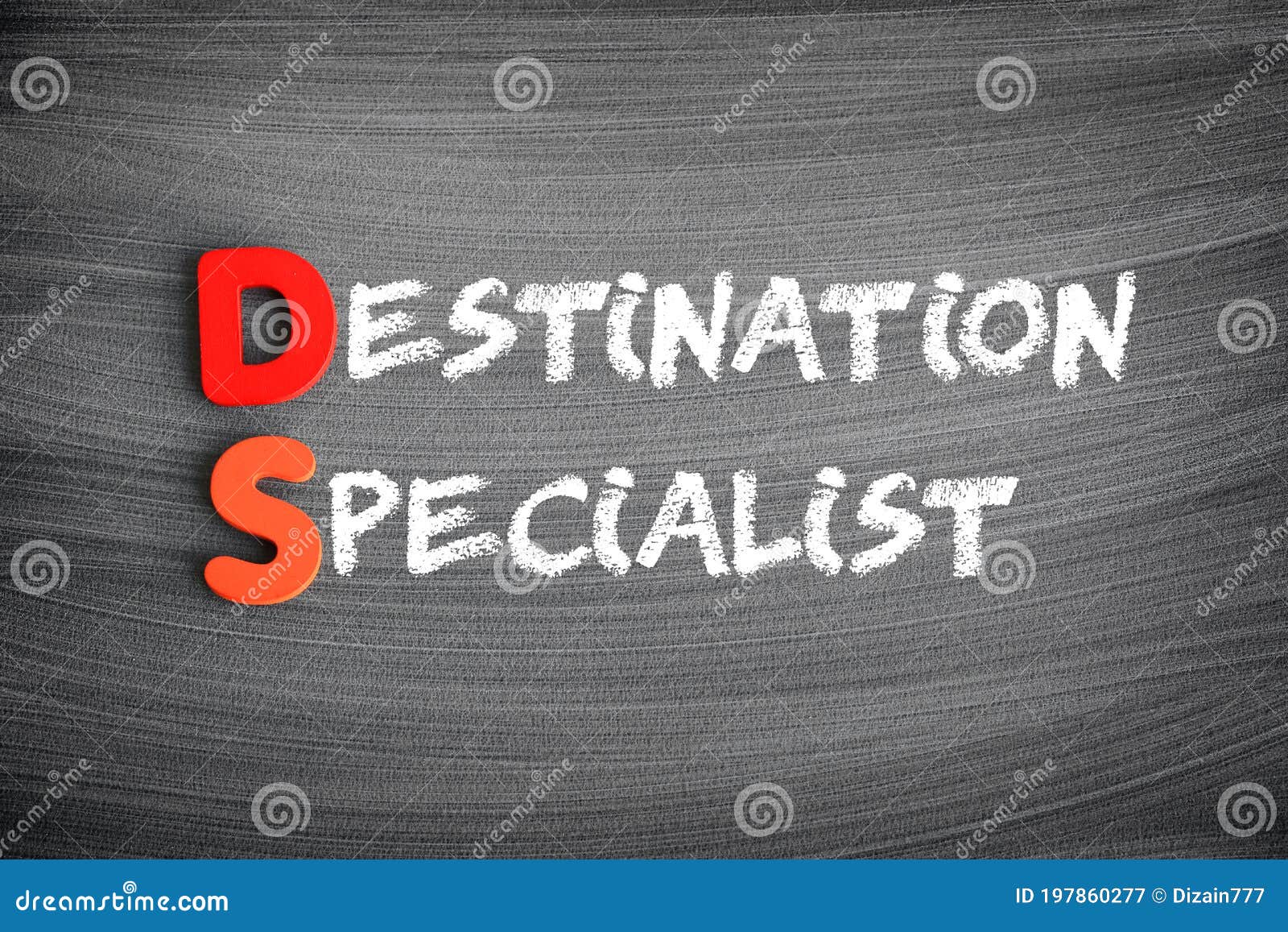 DS - Destination Specialist Acronym, Business Concept Text on ...