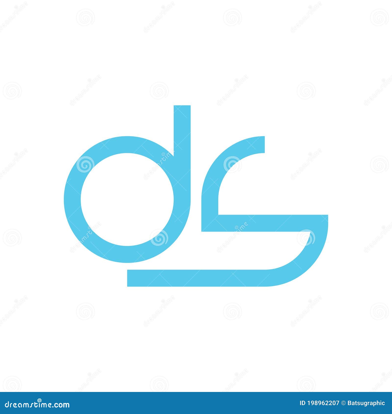 Ds Initial Letter Vector Logo Icon Stock Vector - Illustration of ...