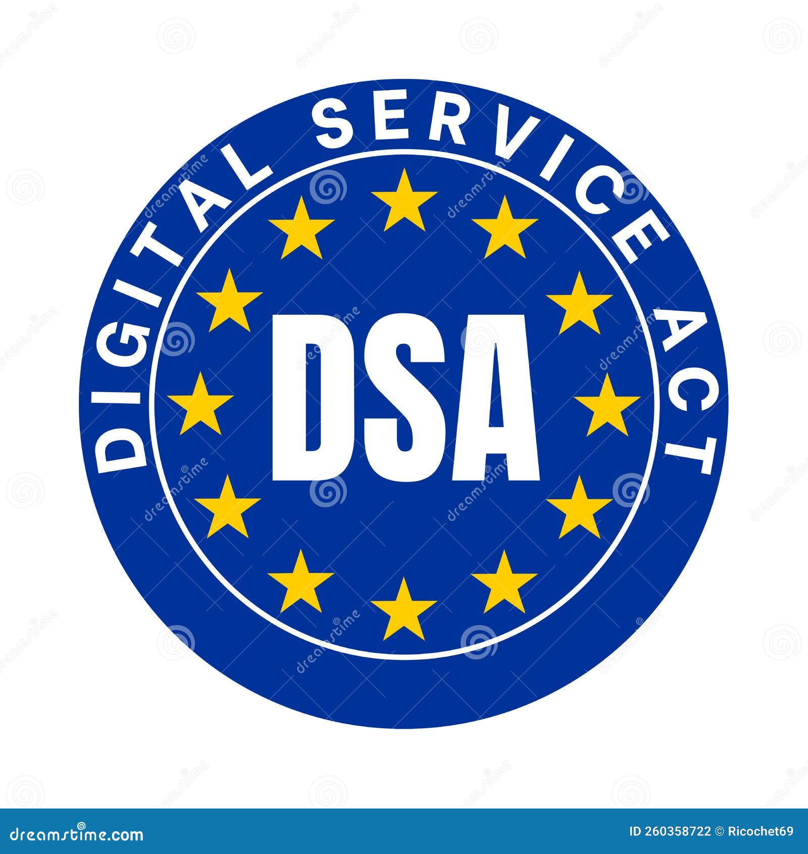 DSA Digital Services Act Symbol Icon Stock Illustration - Illustration ... DSA Digital Services Act Symbol Icon Stock Illustration - Illustration ...