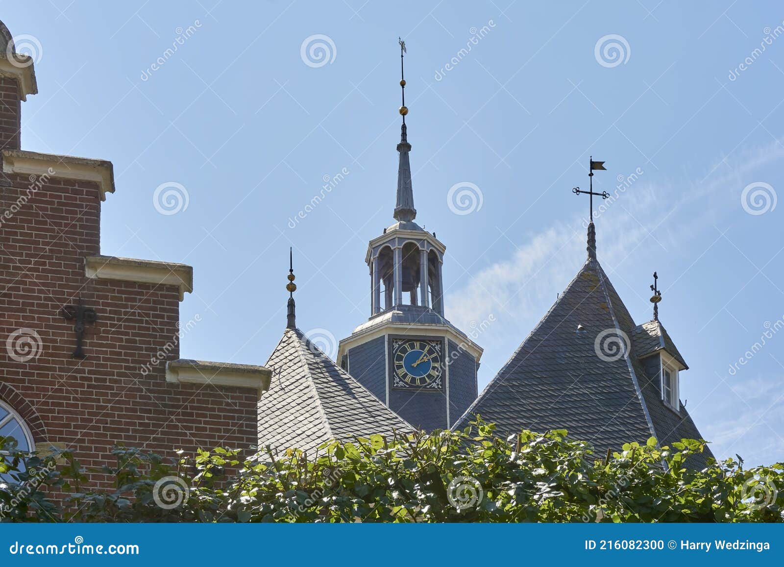 View on the Jouster Toren or Jouster Toer in Joure Stock Photo - Image ...