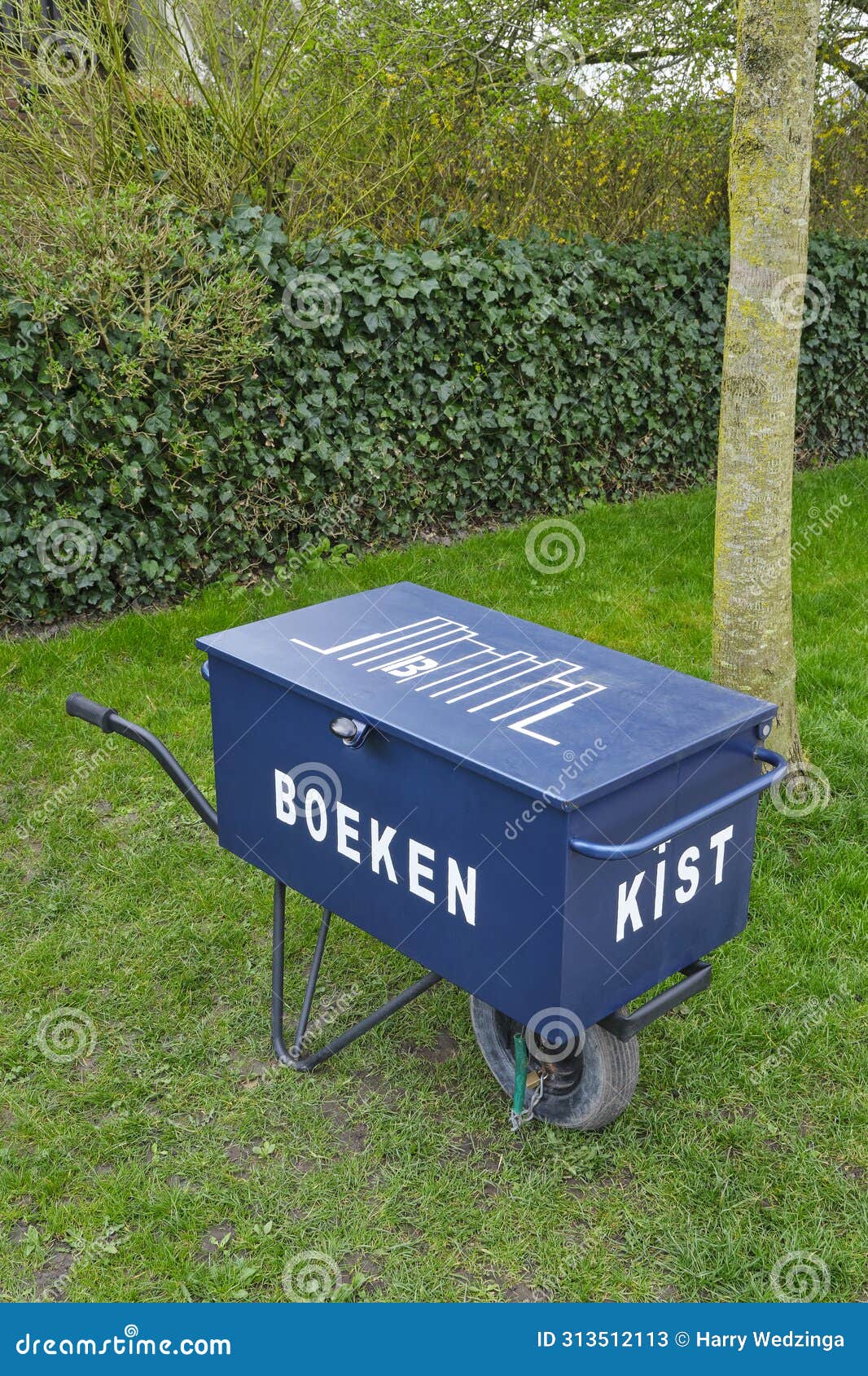 Dutch Free Mini Public Library Where You Can Borrow and Deliver Books ...