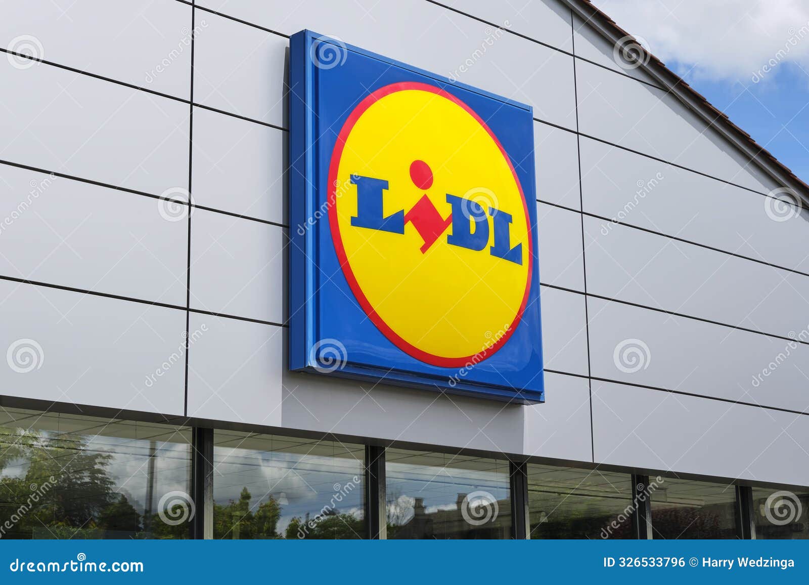 Lidl Shop Signboard with Brand Logo Sign in Southern France Editorial ...
