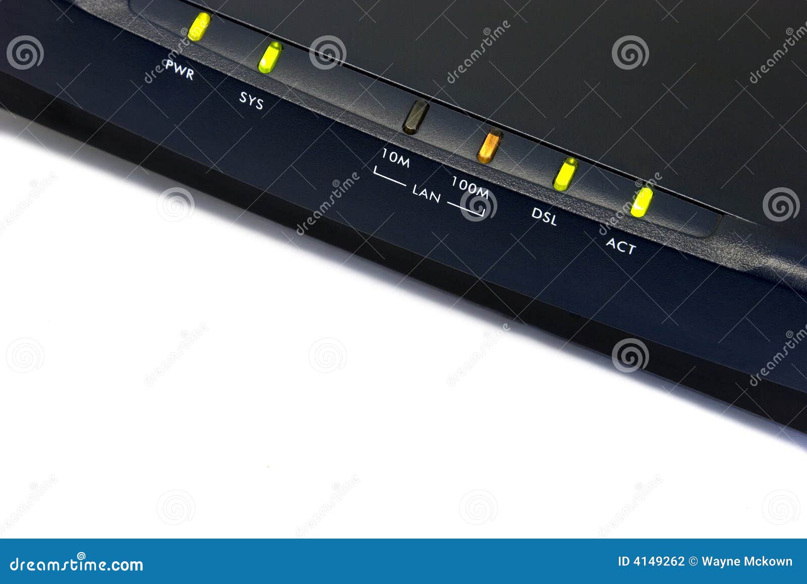 Dsl modem stock photo. Image of modem, line, computer - 4149262