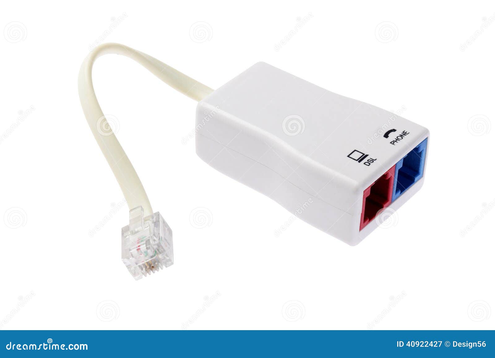 DSL Splitter Royalty-Free Stock Photo | CartoonDealer.com #40922427