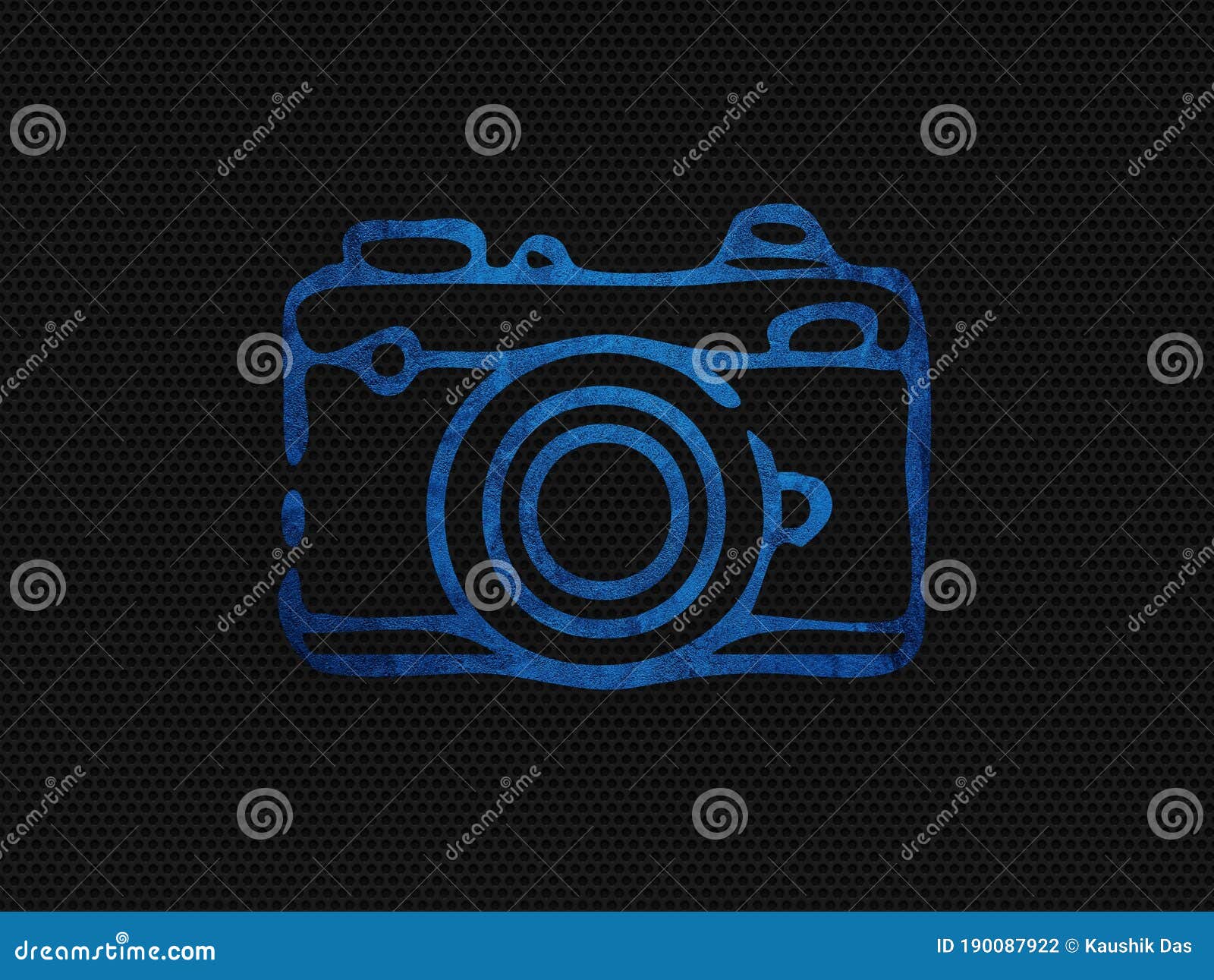 DSLR Camera Creative Colourful Logo Stock Illustration - Illustration ...