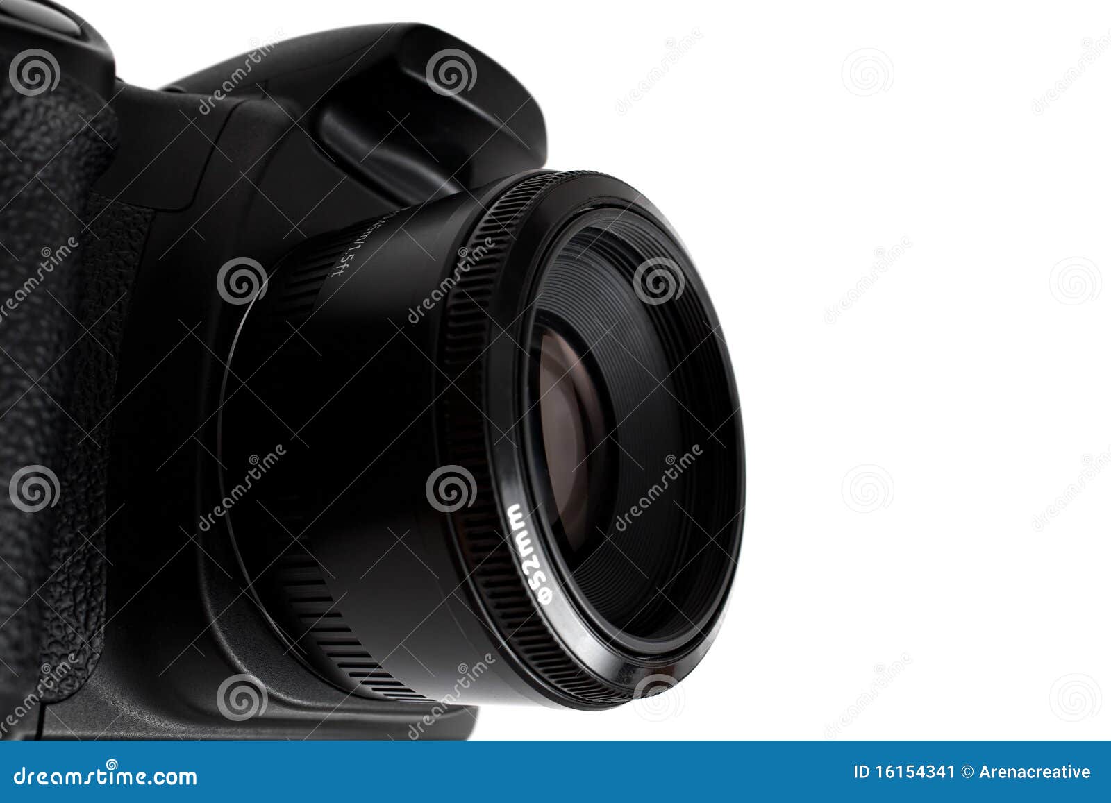 DSLR Camera Isolated stock image. Image of digitally - 16154341
