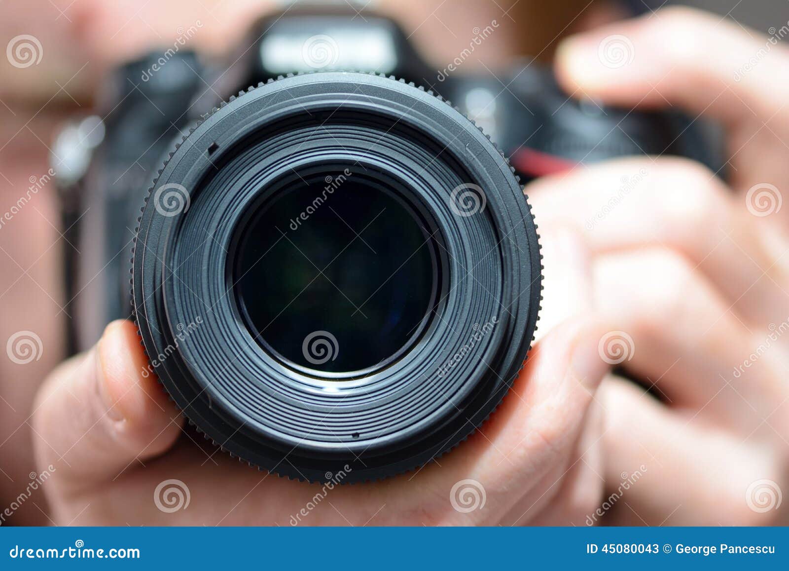 Lens With Map Stock Photo | CartoonDealer.com #45035226