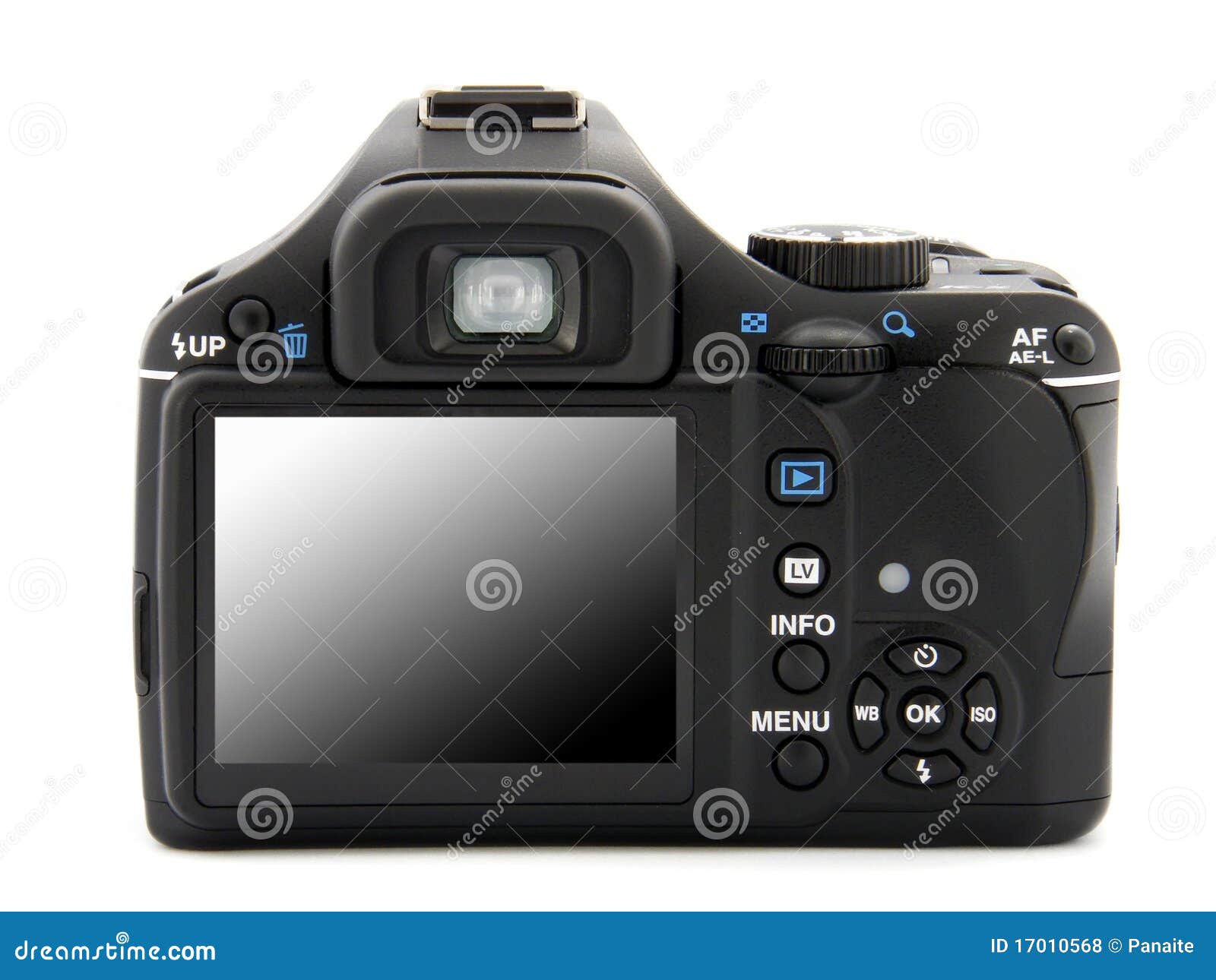 DSLR camera rear view stock photo. Image of equipment - 17010568