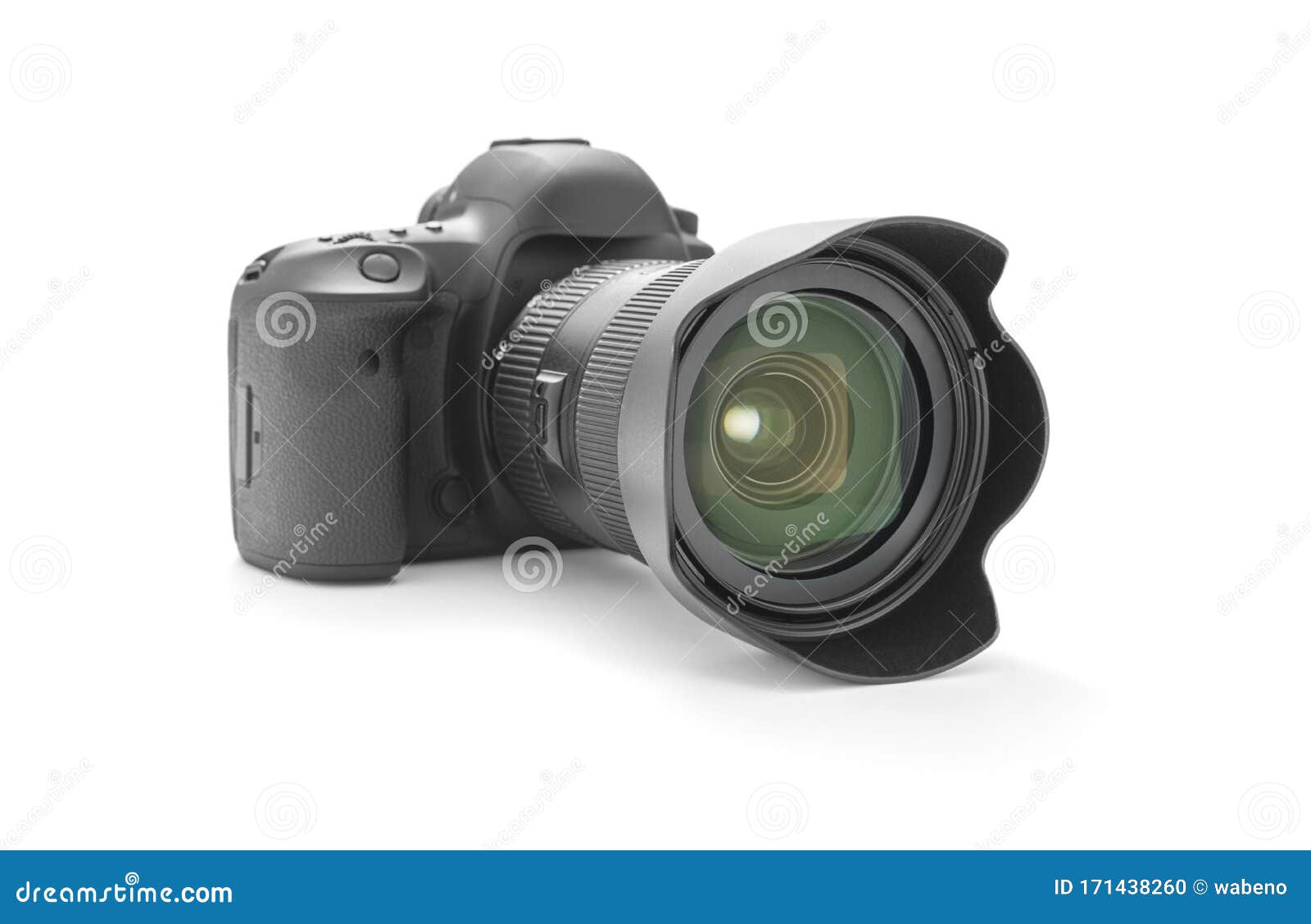DSLR camera stock photo. Image of isolated, aiming, creativity - 171438260