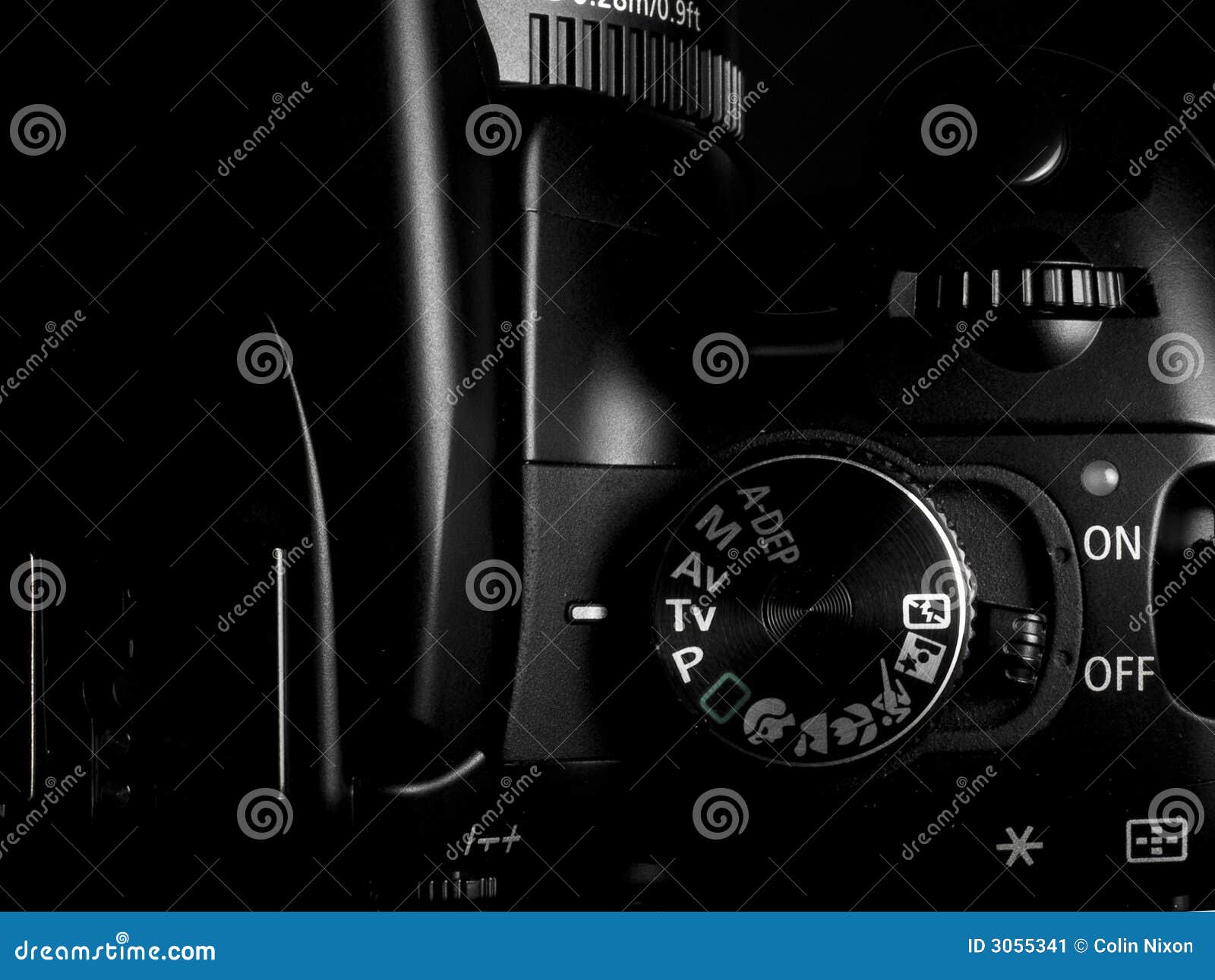 DSLR Controls stock image. Image of imaging, digital, lens - 3055341