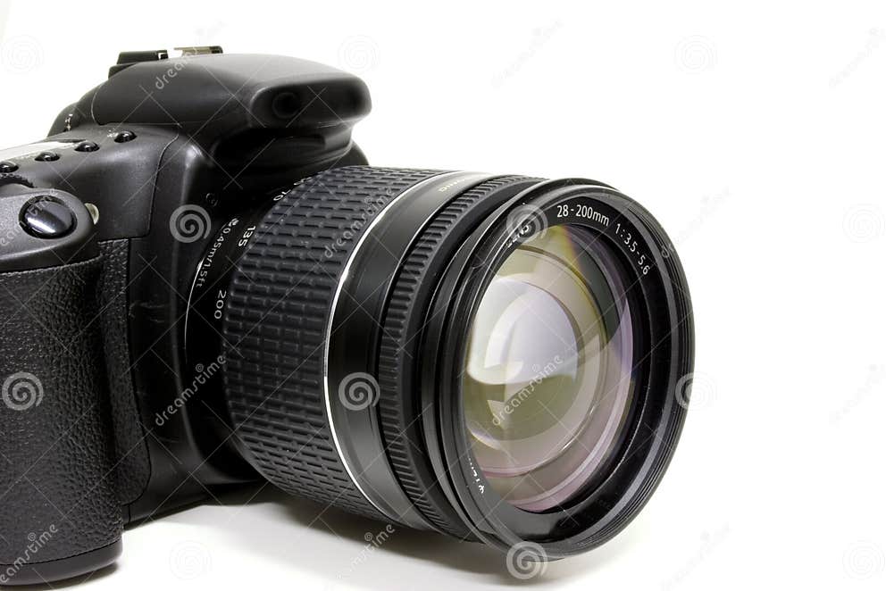 DSLR Digital Camera stock image. Image of vacation, canon - 33093