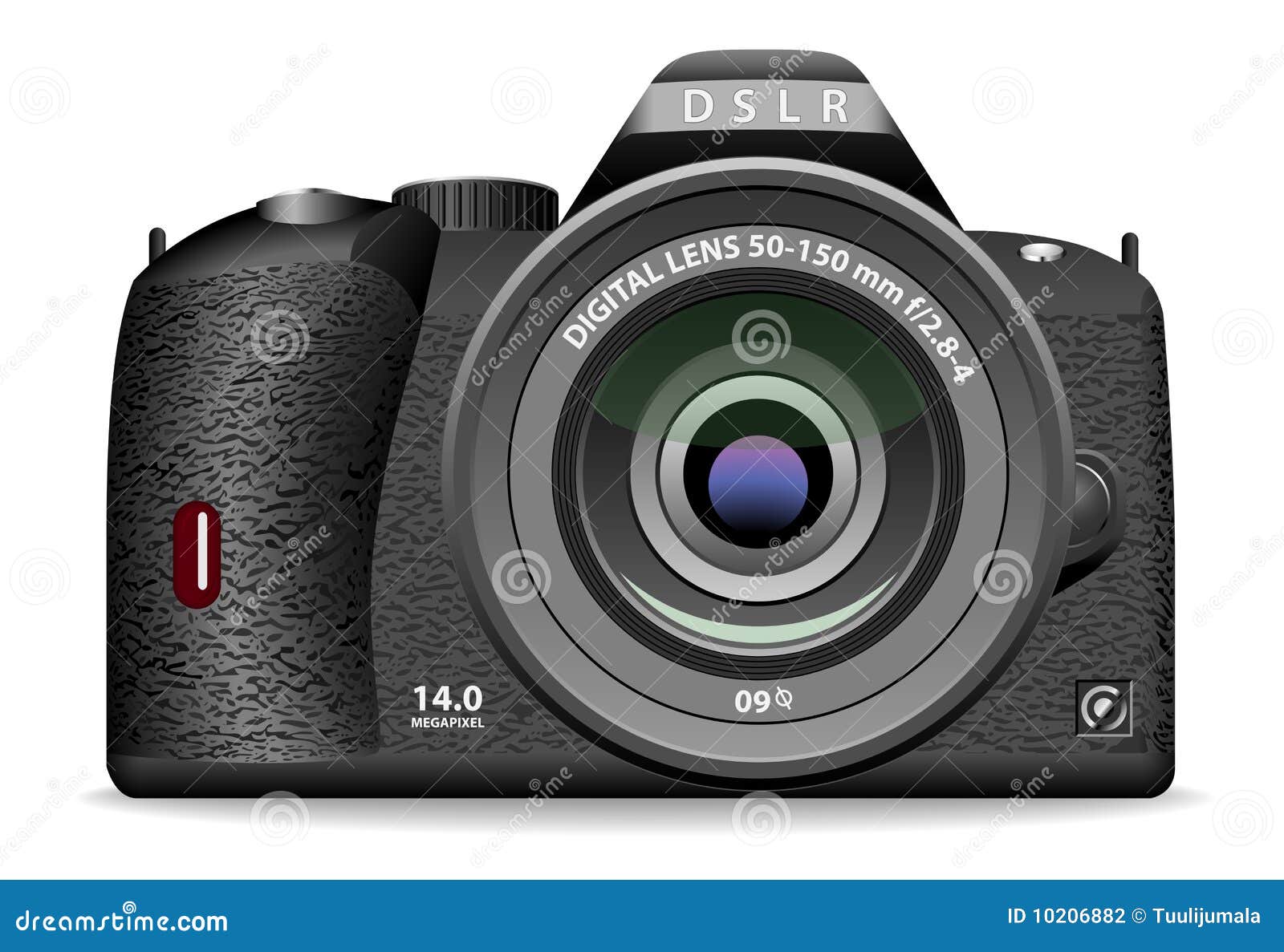 DSLR Photo Camera Realistic Overlay | CartoonDealer.com #179890197