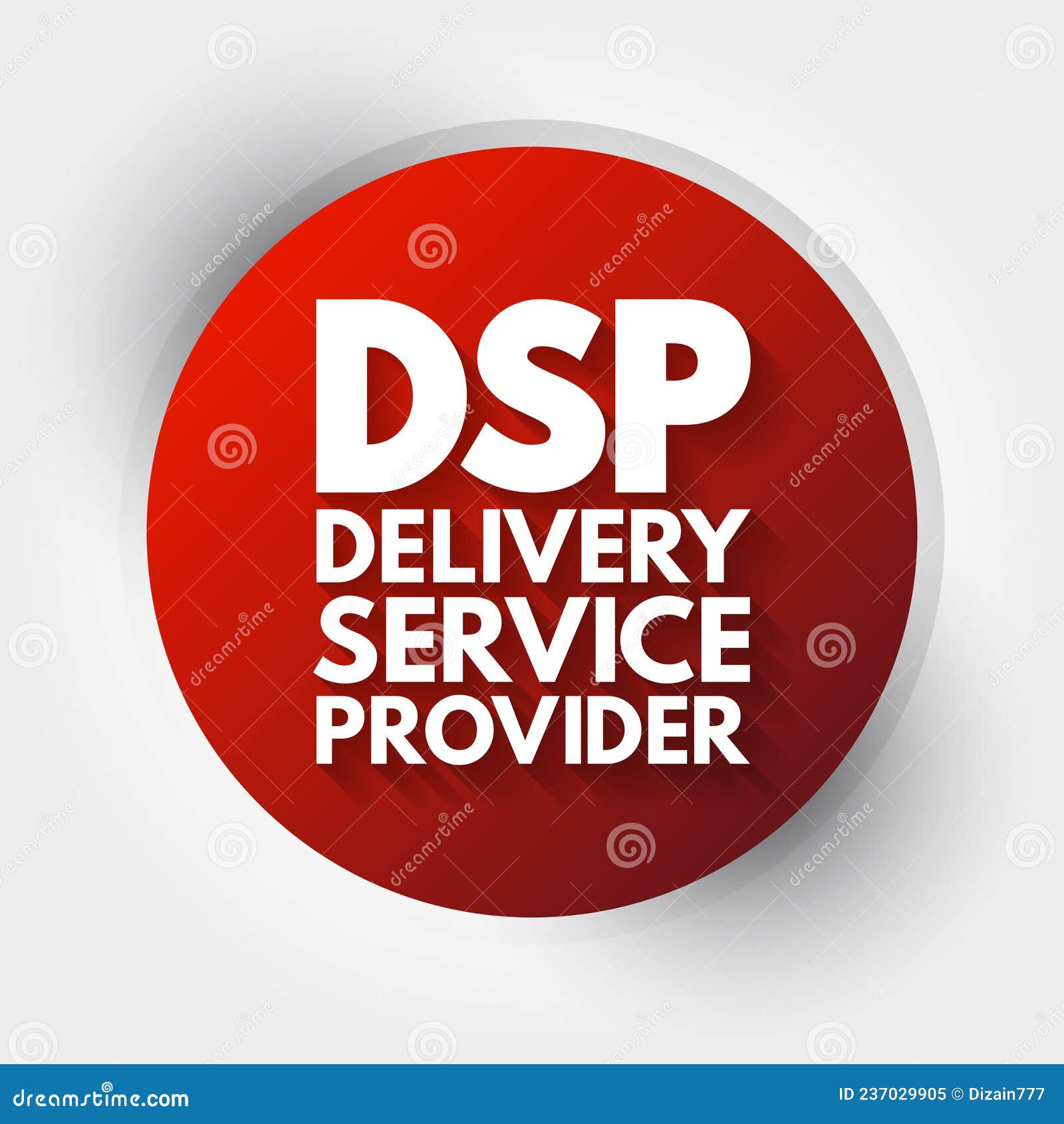 DSP - Delivery Service Provider Acronym, Business Concept Background ...