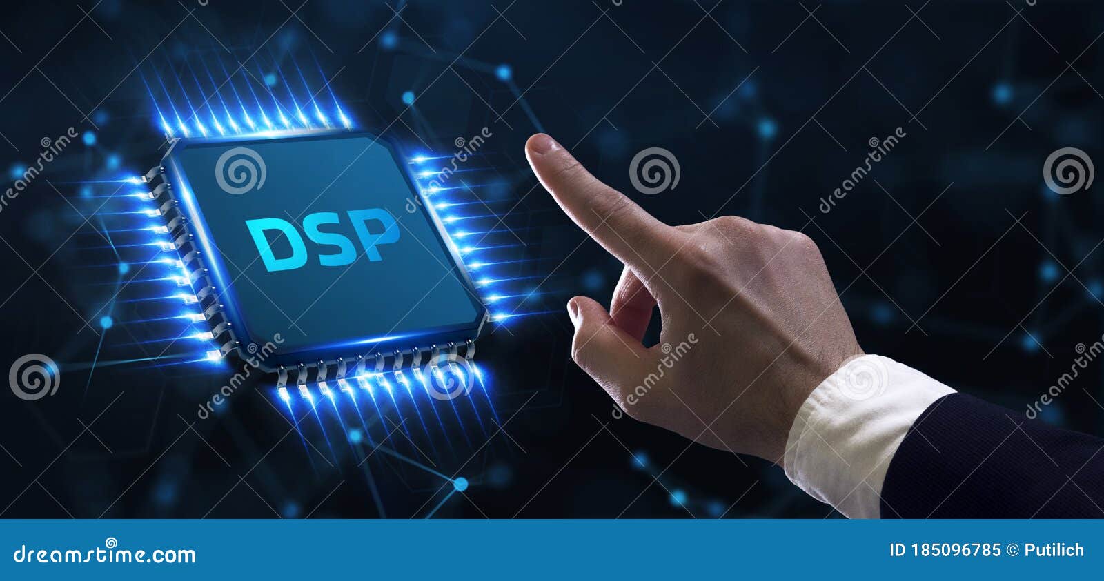DSP - Demand Side Platform. Business, Technology, Internet and Network ...