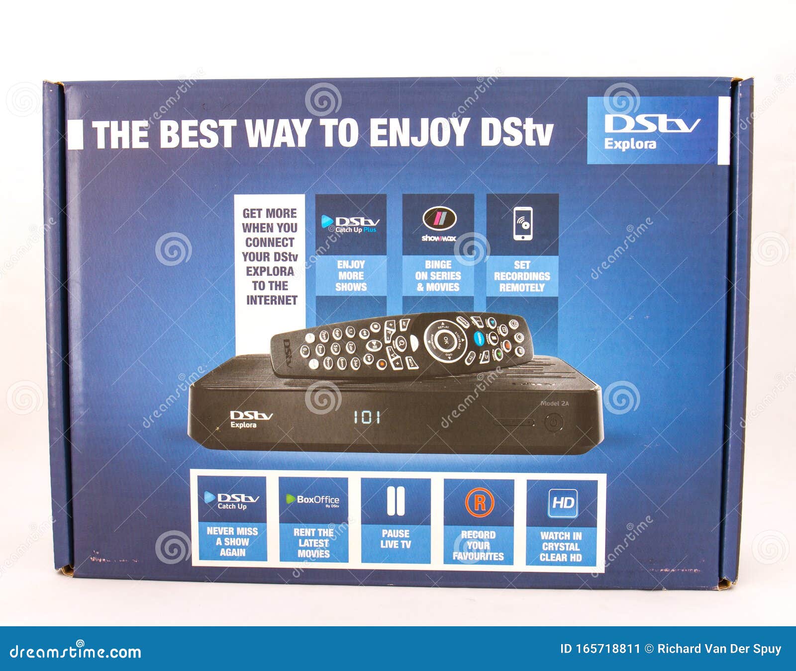 DSTV Decoder Available in South Africa Editorial Photo - Image of ...
